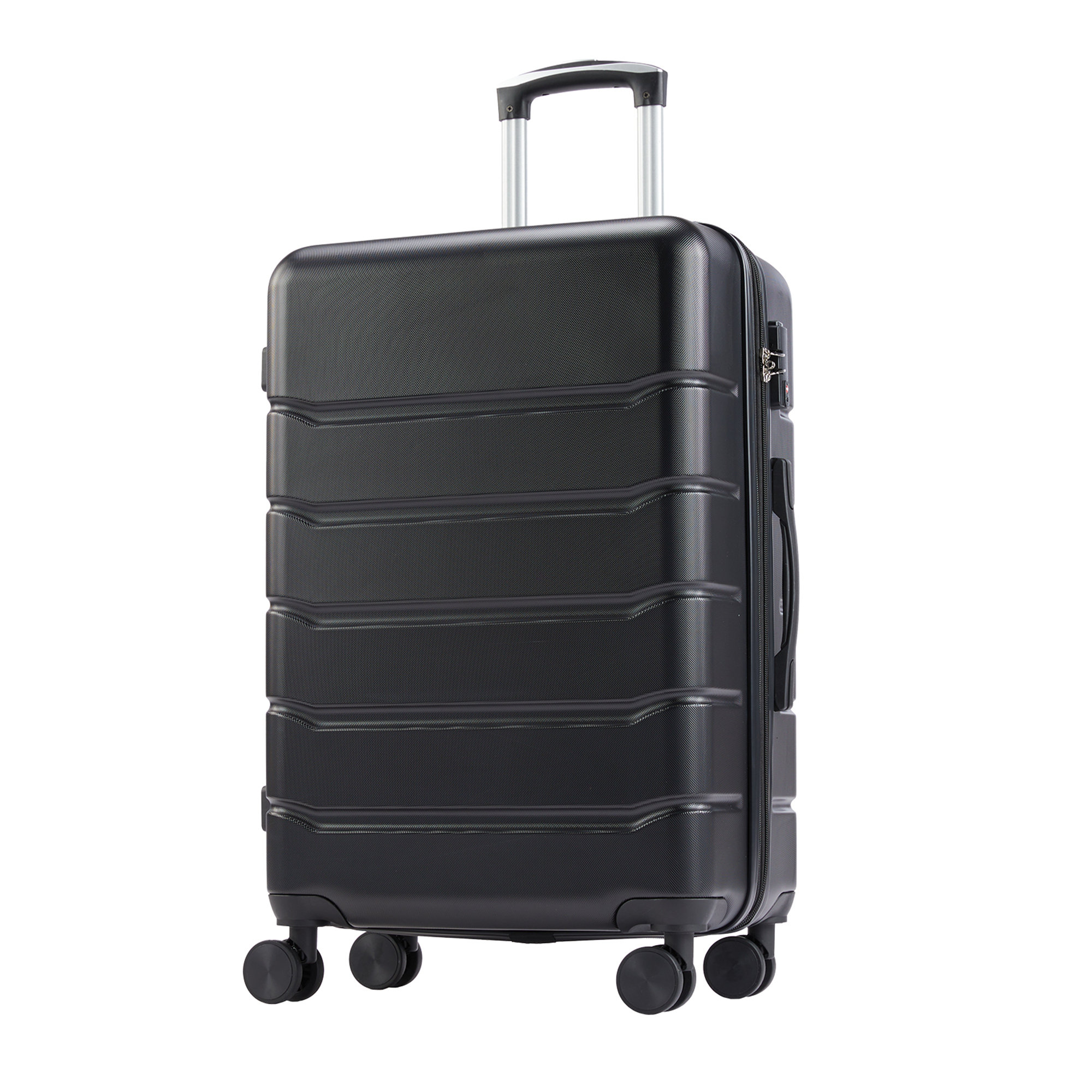 MUSSALLEM AREA RUG SPECIALIST, LLC Hardshell Expandable Suitcase with Rotating Wheels & TSA Lock ...